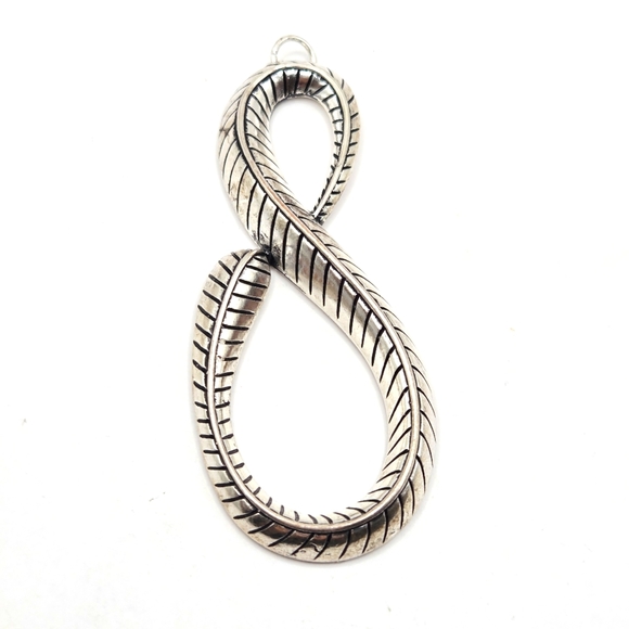 Jewelry | Vintage Revival Monet Infinity Twist Loop Pendant | Poshmark